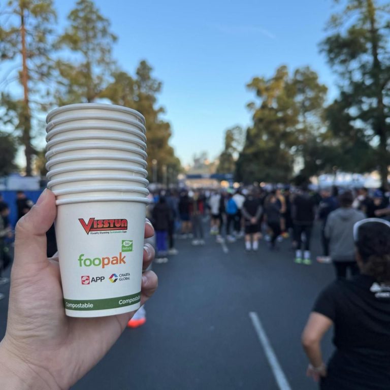 A Refreshing Change: Foopak Bio Natura Cups To Help Runners Stay ...